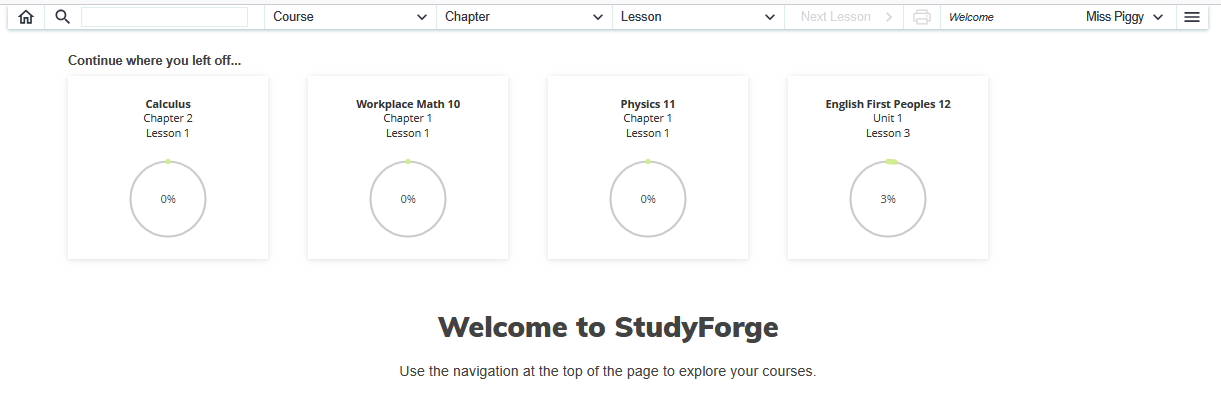 How do I log into StudyForge directly?